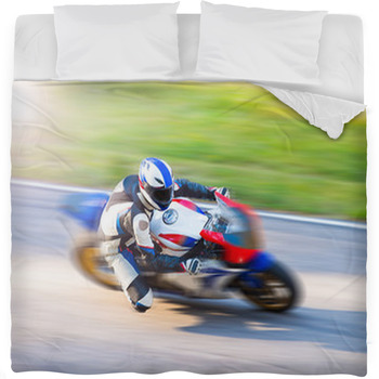 Motorcycle Comforters, Duvets, Sheets & Sets | Custom
