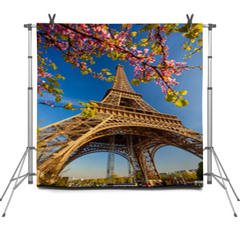 Paris Custom Backdrops | Available in Very Large Custom Sizes