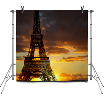 Paris Custom Backdrops | Available in Very Large Custom Sizes