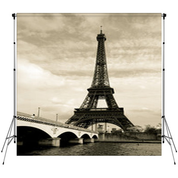 Paris Custom Backdrops | Available in Very Large Custom Sizes
