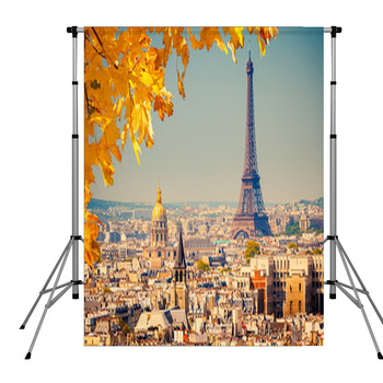 Paris Custom Backdrops | Available in Very Large Custom Sizes