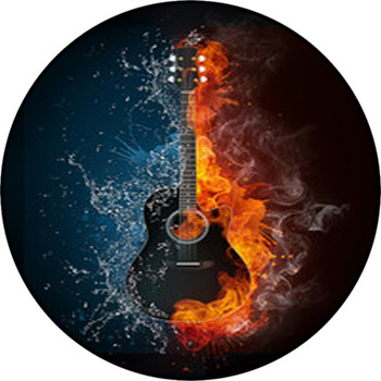 Guitar Area Rugs & Custom Size Floor Mats