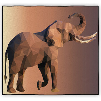 Elephant Area Rugs & Custom Size Floor Mats