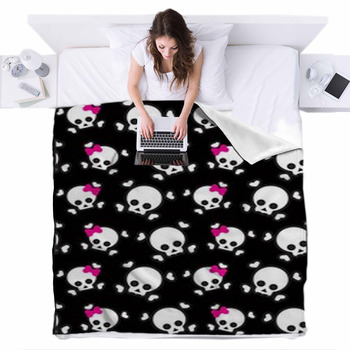 Emo Fleece Blanket Throws | Free Personalization