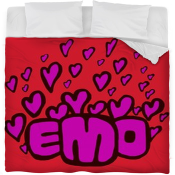 Emo Fleece Blanket Throws | Free Personalization
