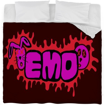 Emo Fleece Blanket Throws | Free Personalization