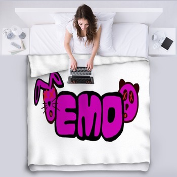 Emo Fleece Blanket Throws | Free Personalization
