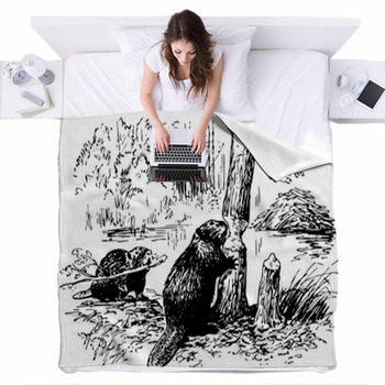Beaver Comforters, Duvets, Sheets & Sets | Custom