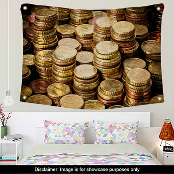 Money Wall Decor | Murals | Tapestry | Posters | Custom Sizes