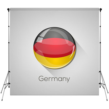 German flag Custom Backdrops | Available in nearly ANY Custom Sizes