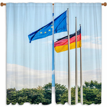 German flag Curtains & Drapes | Block Out | Custom Sizes