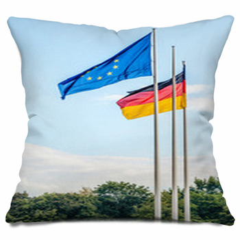 German flag Throw Pillows, Shams & Pillow Cases