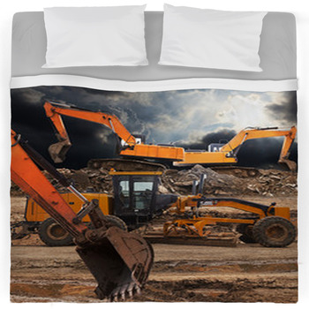 Construction Comforters, Duvets, Sheets & Sets | Custom