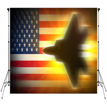 Air force Custom Backdrops | Available in Very Large Custom Sizes