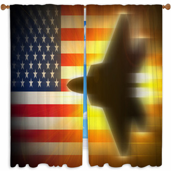 Air force Drapes & Window Treatments | Block Out | Custom Sizes