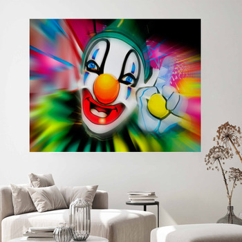 Clown Wall Decor in Canvas, Murals, Tapestries, Posters & More