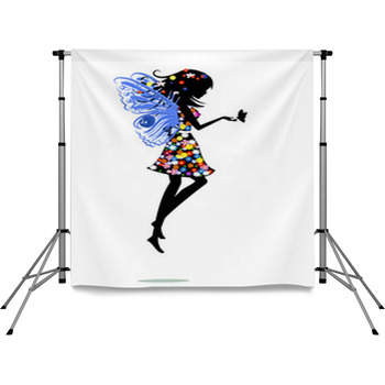 Fairy Custom Backdrops | Available in Very Large Custom Sizes
