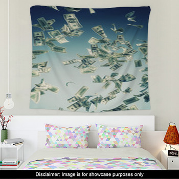 Money Wall Decor | Murals | Tapestry | Posters | Custom Sizes