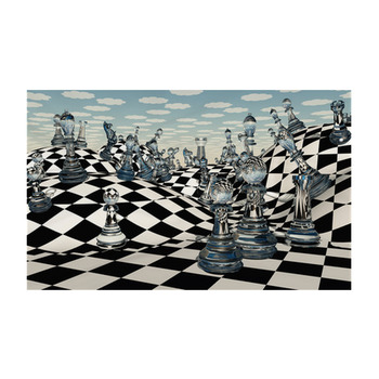Chess Fabric by the Yard | Available in nearly ANY Custom Sizes