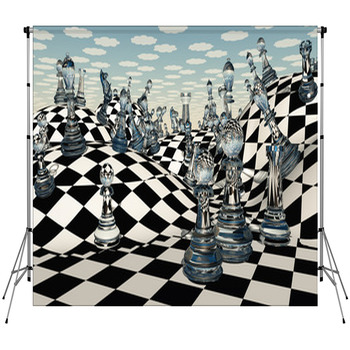 Chess Photographer Backdrops | Available in Super Large Custom Sizes