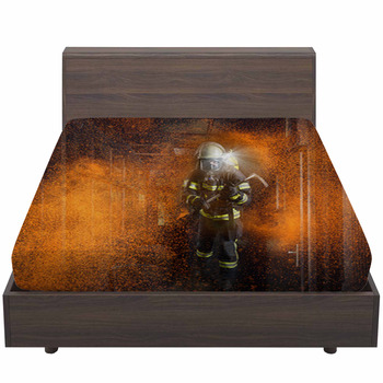 Firefighter Comforters, Duvets, Sheets & Sets | Personalized