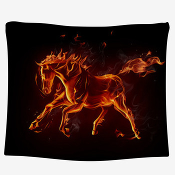 Horse Fabric by the Yard | Available in Ultra Large Custom Sizes
