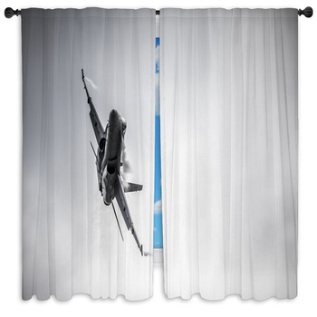 Jet fighter Drapes & Window Treatments | Black Out | Custom Sizes