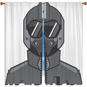 Air force Drapes & Window Treatments | Block Out | Custom Sizes