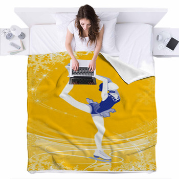 Ice skating Comforters, Duvets, Sheets & Sets | Custom