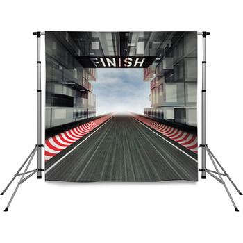 Race car Custom Backdrops | Available in Ultra Large Custom Sizes