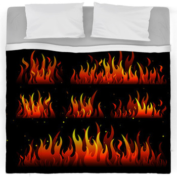 Fire Comforters, Duvets, Sheets & Sets | Personalized