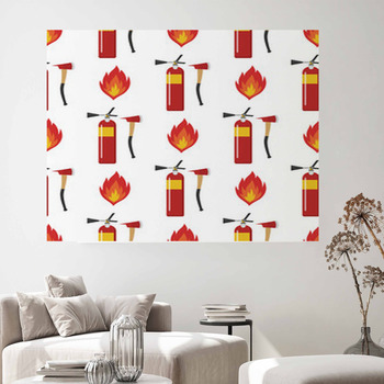 Firefighter Wall Decor in Canvas, Murals, Tapestries, Posters & More