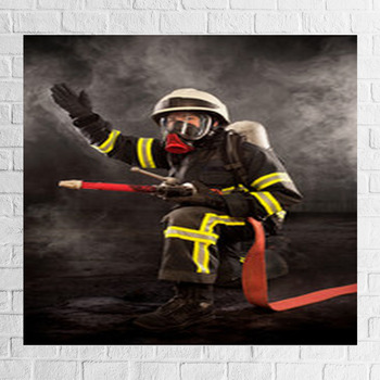 Firefighter Wall Decor in Canvas, Murals, Tapestries, Posters & More