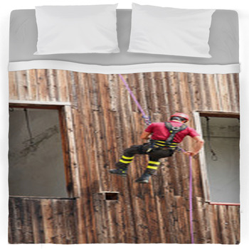 Firefighter Comforters, Duvets, Sheets & Sets | Personalized