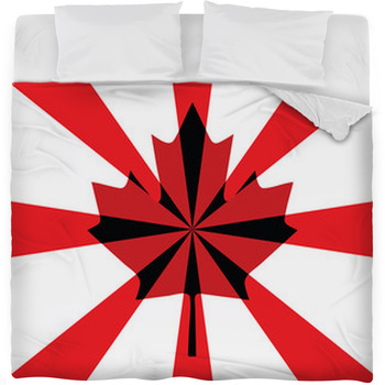 Canadian flag Fleece Blanket Throws | Free Personalization