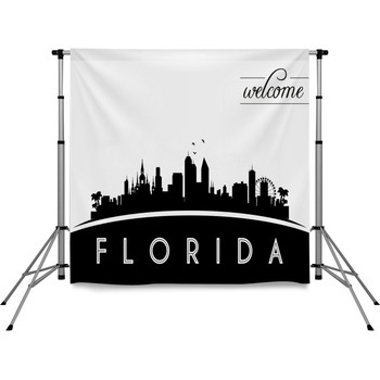 Florida Photo Backdrops | Available in Ultra Large Custom Sizes