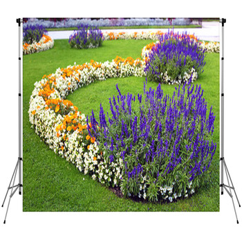 Garden Photographer Backdrops | Available in Very Large Custom Sizes