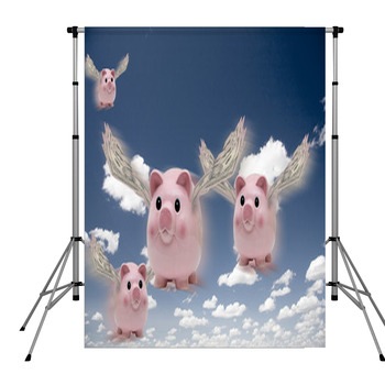 Pig Photographer Backdrops | Available in nearly ANY Custom Sizes