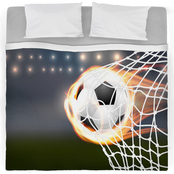 Soccer Comforters, Duvets, Sheets & Sets | Custom