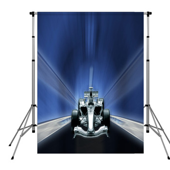 Race car Custom Backdrops | Available in Ultra Large Custom Sizes