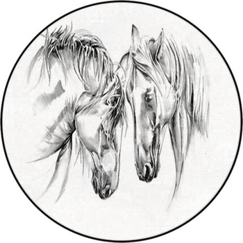 Horse Area Rugs & Custom Size Floor Mats