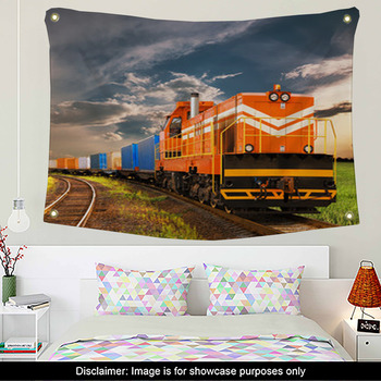 Train Wall Decor in Canvas, Murals, Tapestries, Posters & More