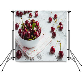 Cherry Custom Backdrops | Available in Super Large Custom Sizes