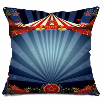 Circus Throw Pillows, & Shams
