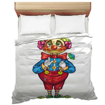 Clown Comforters, Duvets, Sheets & Sets | Personalized