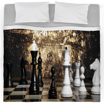 Chess Comforters, Duvets, Sheets & Sets | Personalized