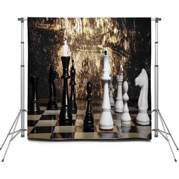 Chess Photographer Backdrops | Available in Super Large Custom Sizes