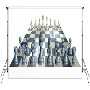 Chess Photographer Backdrops | Available in Super Large Custom Sizes