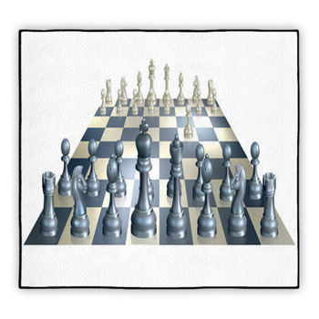 Chess Area Rugs & Custom Size Floor Mats
