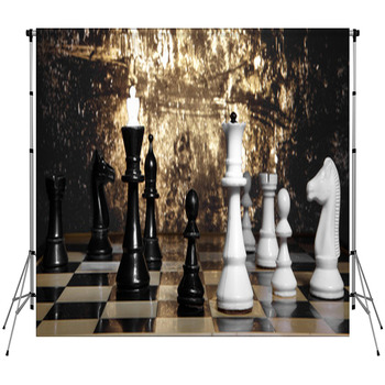 Chess Photographer Backdrops | Available in Super Large Custom Sizes